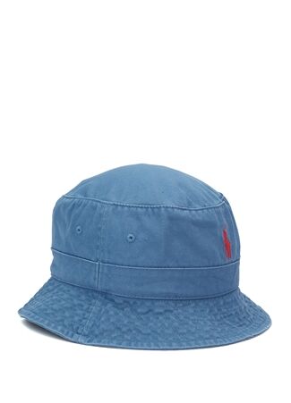 Polo Ralph Lauren Erkek Mavi Logo Nakışlı Şapka S/M EU