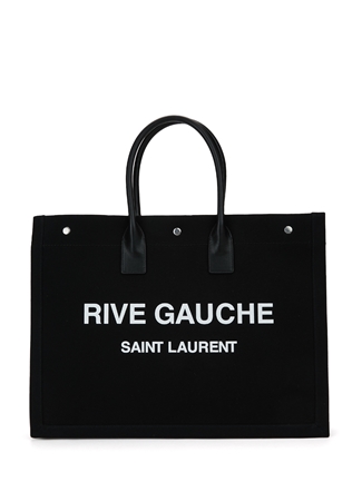 Kadın Gauche Siyah Logo Nakışlı Omuz Çantası Eu