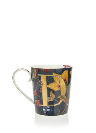 Pip Studio Mavi Harfli Porselen Mug Pip Studio Mavi Harfli Porselen Mug