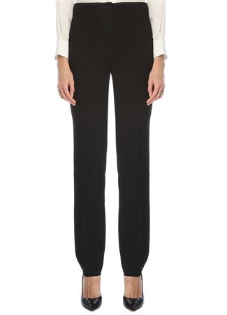 Emporio Armani Kadın Siyah Normal Bel Pantolon 42 IT