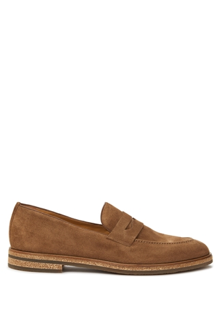 Barrett Erkek Taba Bantlı Süet Loafer Kahverengi 6 UK Barrett Erkek Taba Bantlı Süet Loafer Kahverengi 6 UK