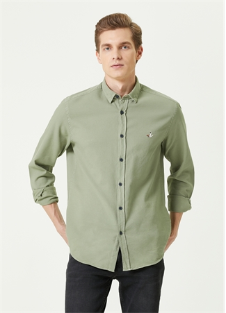 Beymen Club Erkek Comfort Fit Yeşil Gömlek S Beymen Club Erkek Comfort Fit Yeşil Gömlek S