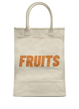 Blinq Kadın Bej Yazı Baskılı Kanvas Alışveriş Çantası EU Blinq Kadın Bej Yazı Baskılı Kanvas Alışveriş Çantası EU