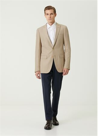 Palzileri Lab Erkek Lacivert Ekoseli Pilili Pantolon 50 IT Palzileri Lab Erkek Lacivert Ekoseli Pilili Pantolon 50 IT