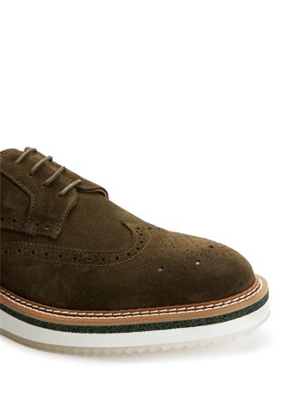 Divarese Erkek Haki Süet Ayakkabı 40 Eu