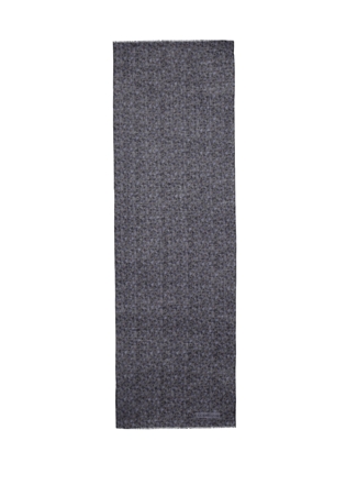 Corneliani Erkek Colorblocked Desenli Yün Atkı EU Corneliani Erkek Colorblocked Desenli Yün Atkı EU