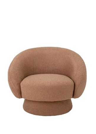 Bloomingville Ted Kahverengi Ahşap Berjer