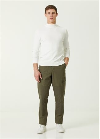 Timberland Erkek Haki Kargo Pantolon 32-34 EU