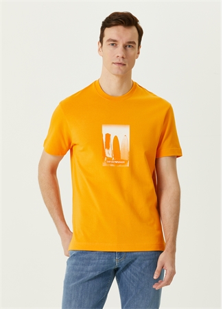 Emporio Armani Erkek TSHIRT Turuncu S EU Emporio Armani Erkek TSHIRT Turuncu S EU