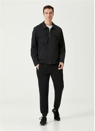Network Erkek Slim Fit Siyah Pantolon S EU