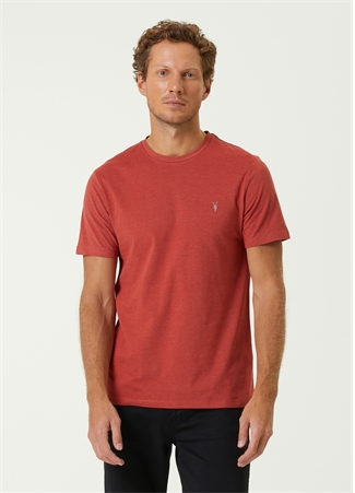 Allsaints Erkek Brace Kırmızı T-shirt XS EU