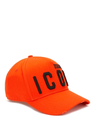 Dsquared2 Erkek Icon Turuncu Logo Detaylı Şapka Siyah EU Dsquared2 Erkek Icon Turuncu Logo Detaylı Şapka Siyah EU