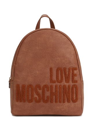 Love Moschino Kadın Taba Logolu Sırt Çantası Turuncu EU Love Moschino Kadın Taba Logolu Sırt Çantası Turuncu EU