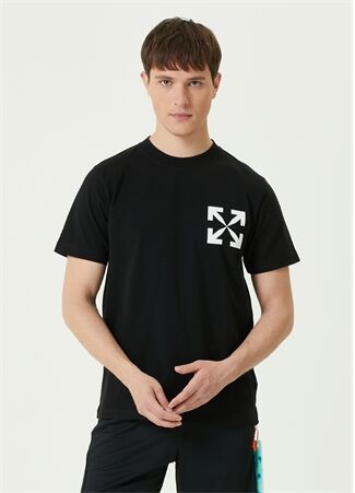 Off-white Erkek Tshirt Siyah M Eu