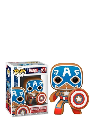 Funko Marvel Holiday Captain America Figür Çok Renkli Funko Marvel Holiday Captain America Figür Çok Renkli