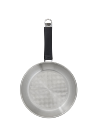 Kuhn Rikon Silver 20 cm Çelik Tava Gri