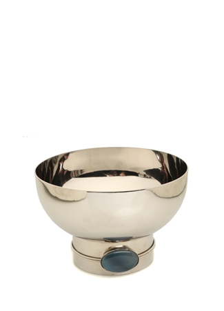 Luxuria Lapis Taşlı Kase Bej