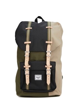 Herschel Erkek Little America Colorblocked Sırt Çantası Yeşil EU