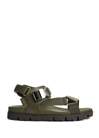 Prada Erkek Haki Sandalet 6 Uk