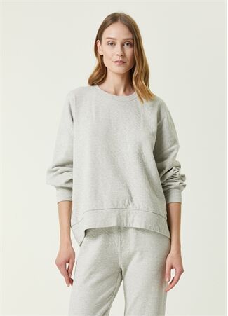 American Vintage Kadın Gri Bisiklet Yaka Sweatshirt M/L EU American Vintage Kadın Gri Bisiklet Yaka Sweatshirt M/L EU