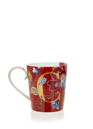 Pip Studio Kırmızı Harfli Porselen Mug