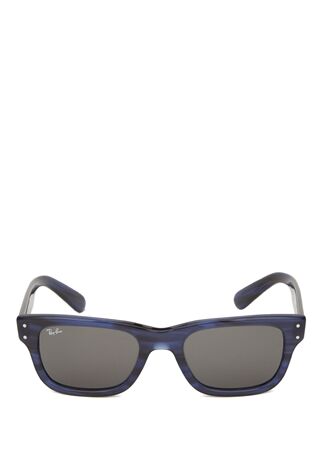 Ray-Ban Erkek Mavi Desenli Güneş Gözlüğü 52 EU