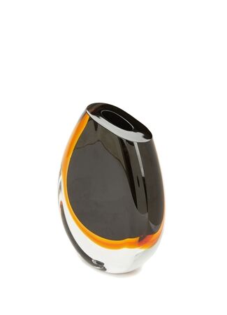 GARDECO 96 Siyah Cam Vazo