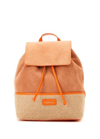Divarese Kadın Sirt Çantasi Turuncu Eu