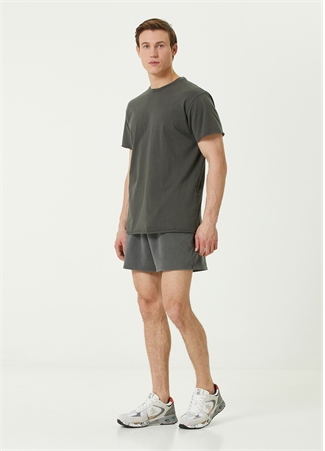 John Elliott Erkek Antrasit Şort Gri S Eu