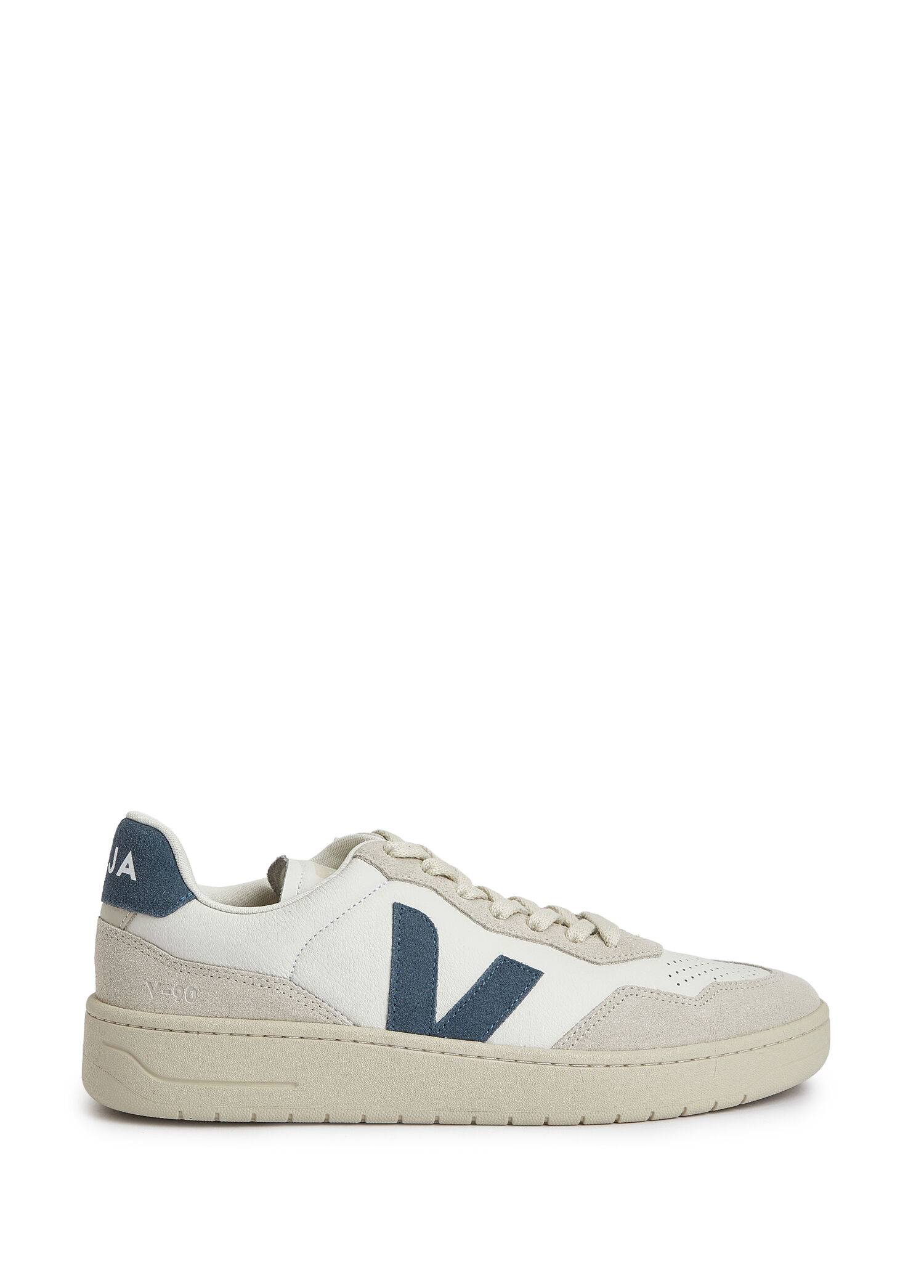 Blue-White Veja Blue-White Men V-90 O.T Blue White Men's Leather ...