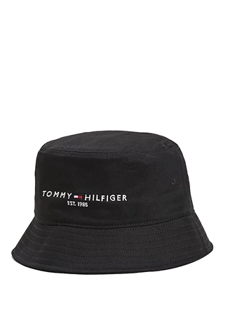 Tommy Hilfiger Erkek Siyah Logo Nakışlı Organik Pamuk Şapka Eu Tommy Hilfiger Erkek Siyah Logo Nakışlı Organik Pamuk Şapka Eu