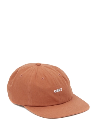 Obey Erkek Taba Logolu Şapka Kırmızı EU Obey Erkek Taba Logolu Şapka Kırmızı EU