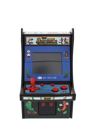 My Arcade Erkek Burgertime Micro Player Retro Oyun Siyah EU My Arcade Erkek Burgertime Micro Player Retro Oyun Siyah EU