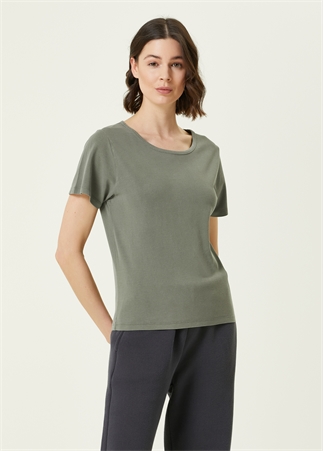 American Vintage Kadın Haki T-shirt S Eu American Vintage Kadın Haki T-shirt S Eu