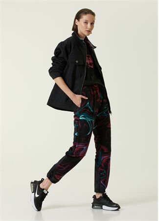 Les Benjamins Kadın Regular Fit Desenli Eşofman Altı S EU