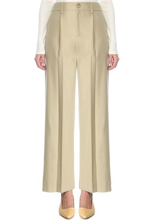 Vince Kadın Bej Bol Paça Pantolon 4 US