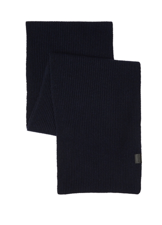 Beymen Collection Erkek Lacivert Logo Detaylı Atkı EU IT Beymen Collection Erkek Lacivert Logo Detaylı Atkı EU IT