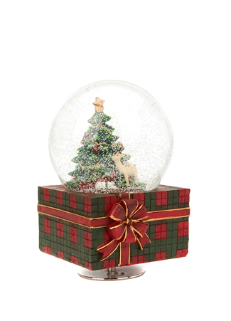 Beymen Hediye Kaideli İçi Karlı Cam Küre Çok Renkli Beymen Hediye Kaideli İçi Karlı Cam Küre Çok Renkli