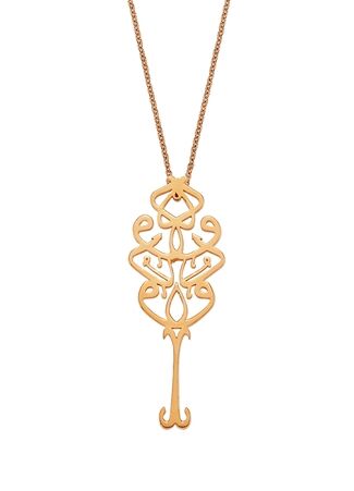 Bee Goddess Kadın Key Of Love Altın Rengi Kolye Pembe EU Bee Goddess Kadın Key Of Love Altın Rengi Kolye Pembe EU