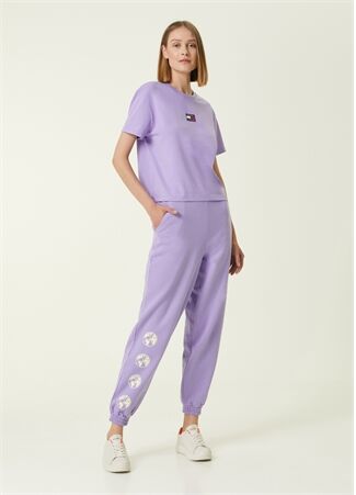 Tommy Jeans Kadın Eşofman Mor L Eu