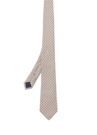 Beymen Collection Erkek Bej Geometrik Desenli İpek Kravat Eu It Beymen Collection Erkek Bej Geometrik Desenli İpek Kravat Eu It
