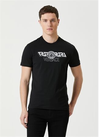 Versace Erkek TSHIRT Siyah S EU