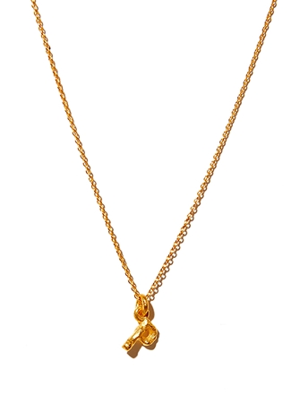 Fidelle Kadın Alphabet Pendant Small P Altın Rengi Kolye S EU Fidelle Kadın Alphabet Pendant Small P Altın Rengi Kolye S EU