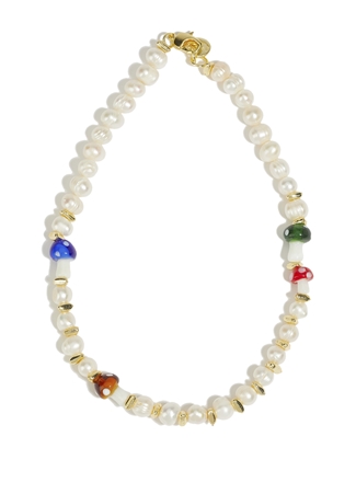 Beymen Club Kadın Mantar Detaylı İncili Kolye EU Beymen Club Kadın Mantar Detaylı İncili Kolye EU