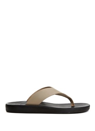 Ancient Greek Sandals Erkek Vizon Deri Terlik Gri 4 Eu Ancient Greek Sandals Erkek Vizon Deri Terlik Gri 4 Eu