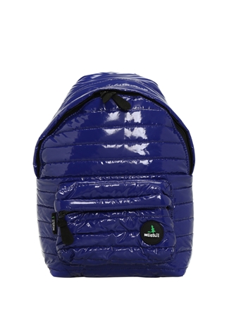 Mueslii Kadın Mini Due Metalik Mavi Puff Sırt Çantası Lacivert EU