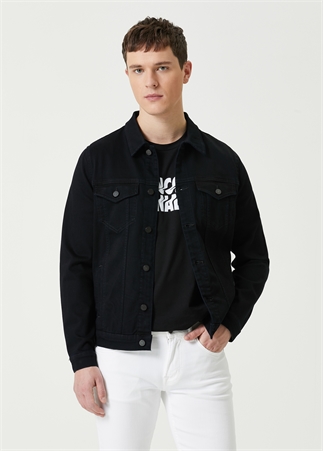 7 For All Mankind Erkek Lacivert Denim Ceket S EU 7 For All Mankind Erkek Lacivert Denim Ceket S EU