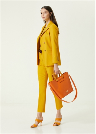 Network Kadın Slim Fit Hardal Pantolon Sarı 32 Eu Network Kadın Slim Fit Hardal Pantolon Sarı 32 Eu