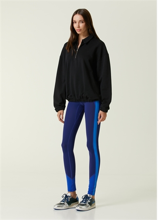 Etoile Isabel Marant Kadın Mavi Bloklu Tayt L EU Etoile Isabel Marant Kadın Mavi Bloklu Tayt L EU