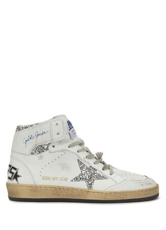 Golden Goose Kadın Beyaz Sim Doku Detaylı Logolu Sneaker Gri 35 EU Golden Goose Kadın Beyaz Sim Doku Detaylı Logolu Sneaker Gri 35 EU